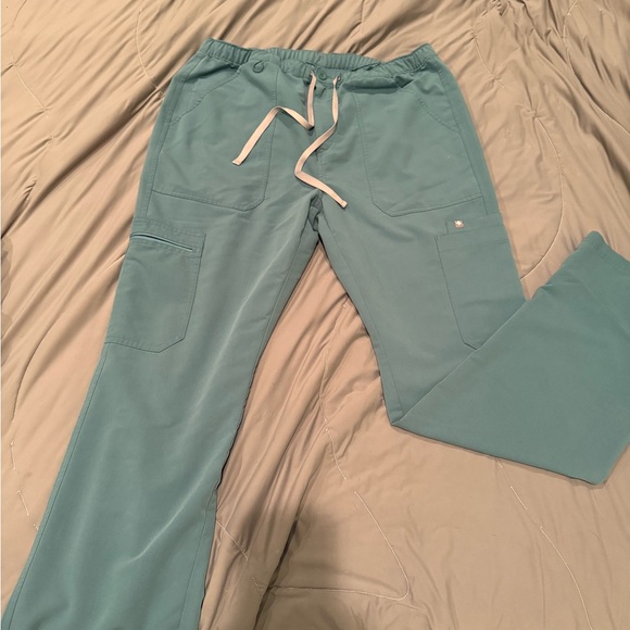Figs | Pants | Figs Mens Cargo Pants In Teal | Poshmark